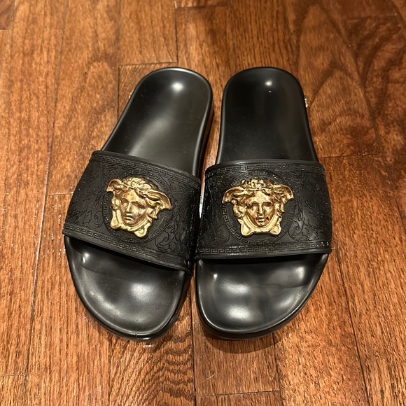 Versace | Shoes | Versace Slides | Poshmark